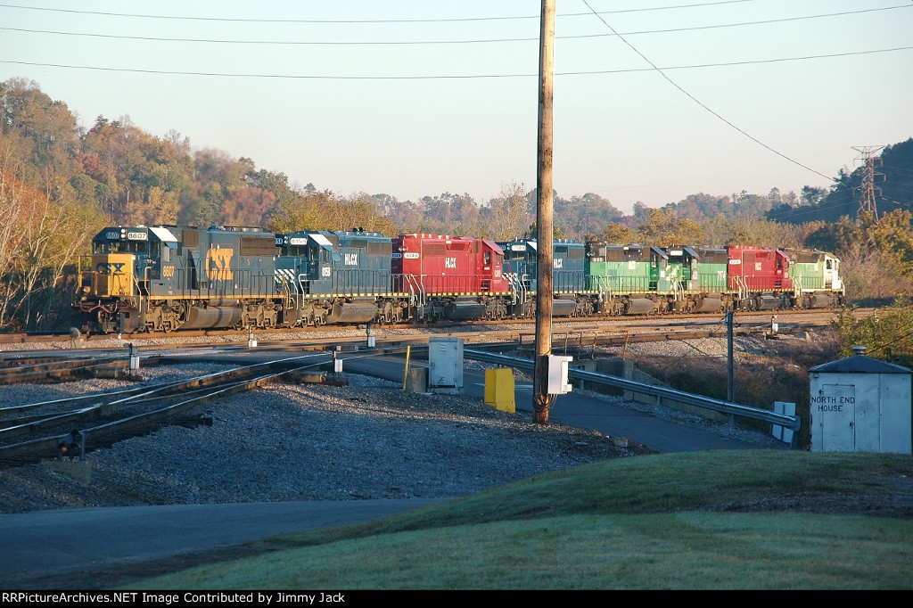 X099-27 leaving Boyles Yard